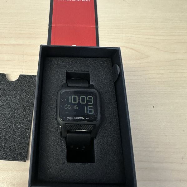 Nixon Heat Watch - All Black - New | WatchCharts Marketplace