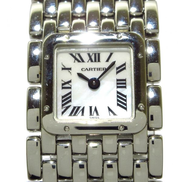 [New] [Used] Cartier (Cartier) Luban Watch Shell Dial White Shell ...