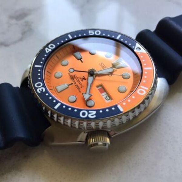 Seiko Nemo Turtle Srpc95k1 Limited Edition | WatchCharts Marketplace