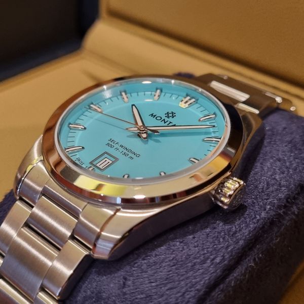 [€1,950 EUR] FS (EU) Monta Noble Turquoise dial 100 piece Limited ...