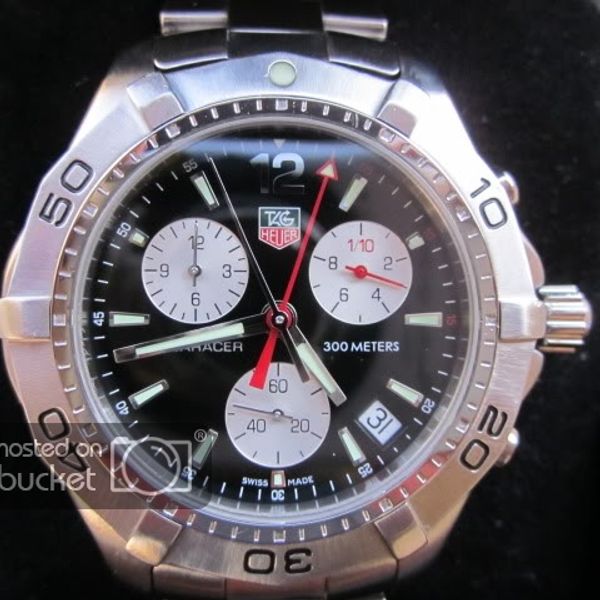 SOLD: Tag Heuer Aquaracer Split Timer Chronograph- 41mm- SOLD | WatchCharts
