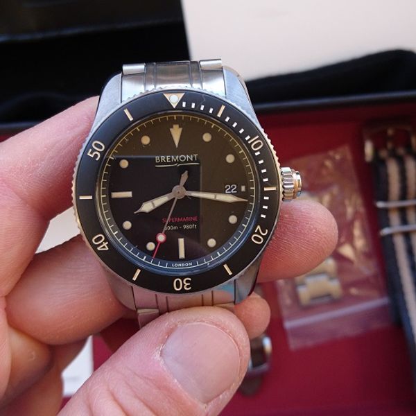 Bremont s301 Dive watch on bracelet with straps - $2750 | WatchCharts UK