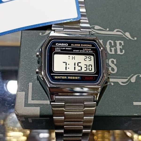 Casio original digital vintage watch with warrenty card and original ...