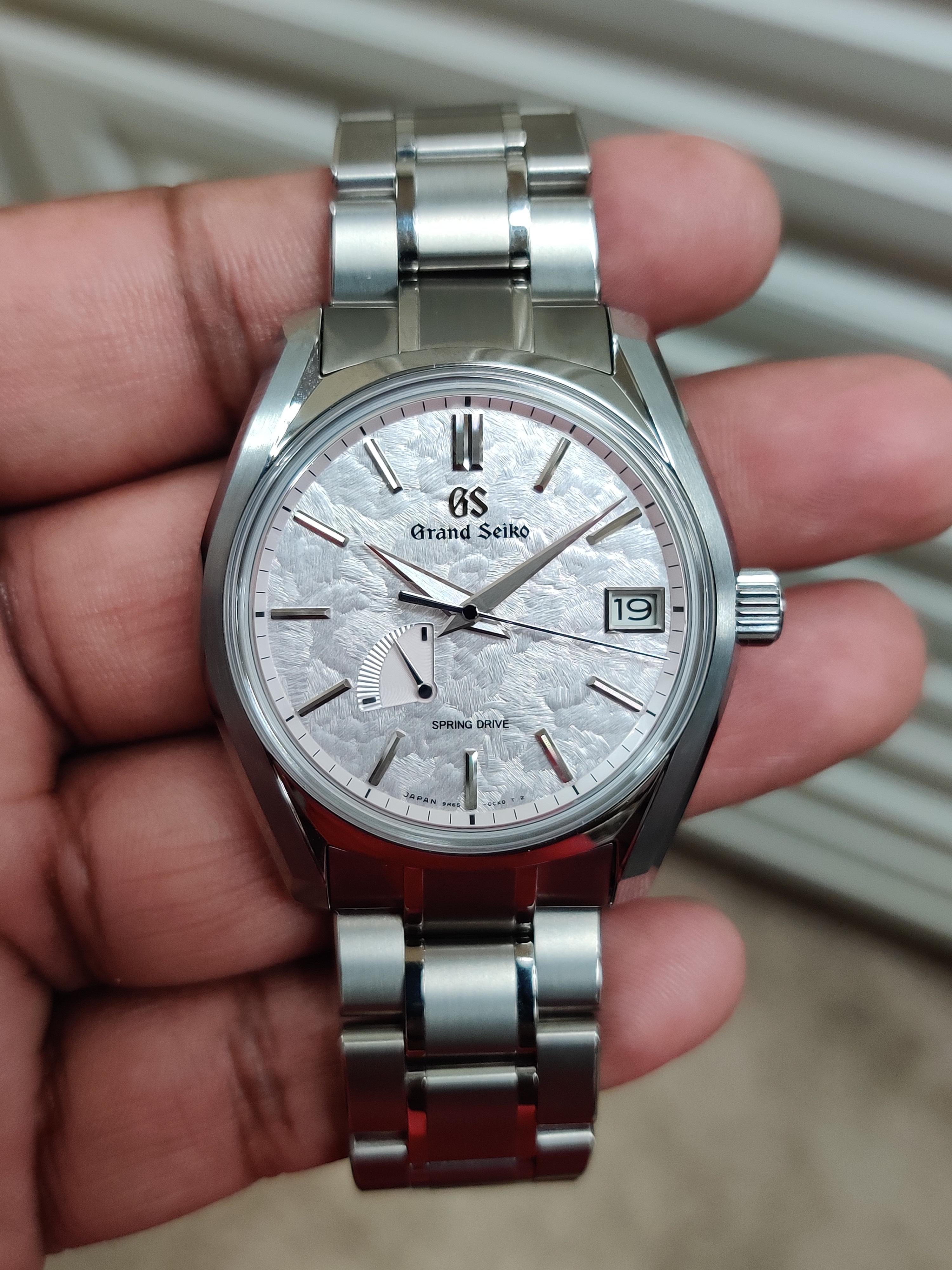 [WTS] Grand Seiko 'Spring / Cherry Blossom' SBGA413 | WatchCharts