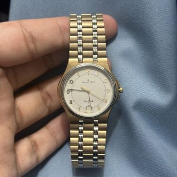 VINTAGE HAMILTON 9494 SEA HAWK 30 DATE SWISS QUARTZ MEN WATCH ...