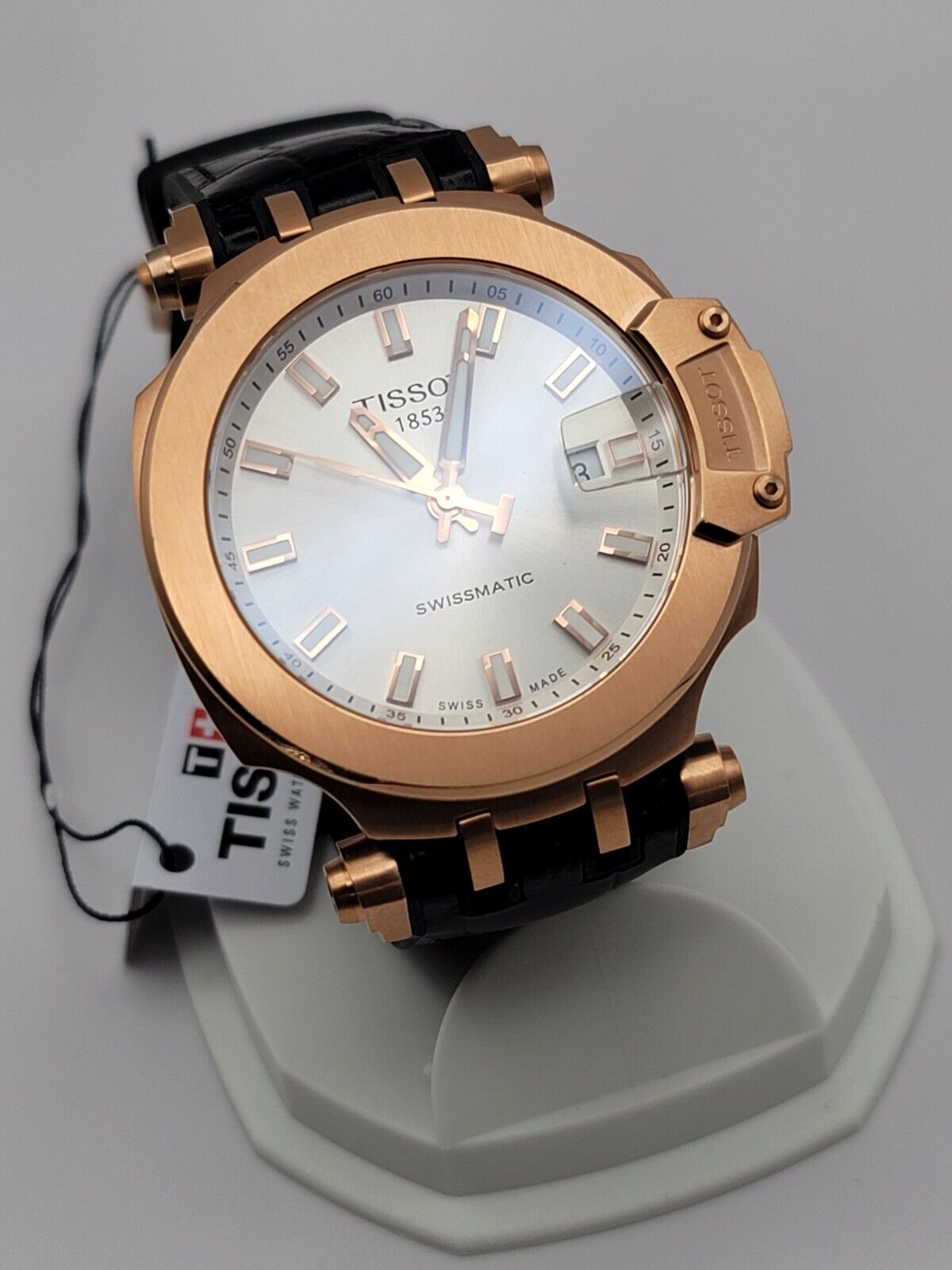 Tissot T-Race Swissmatic 45 Rose Gold (T115.407.37.031.00) Market Price ...