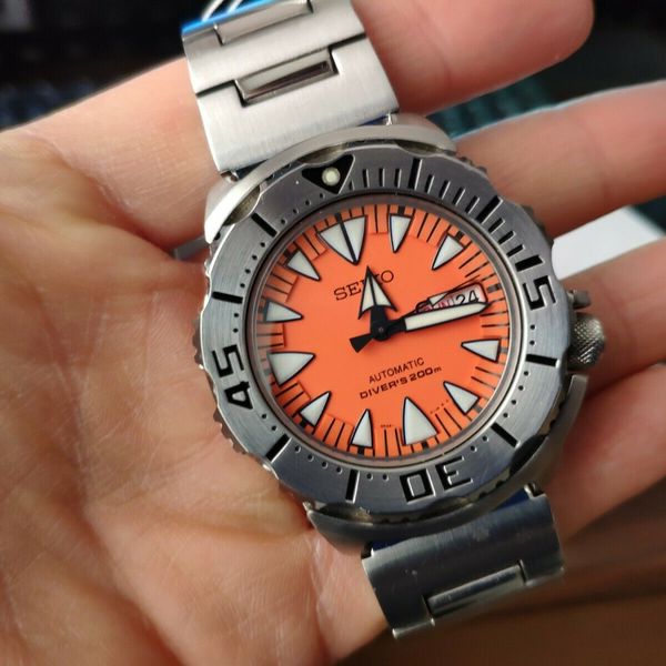 Seiko SRP309K1 Wrist Watch For Men Seiko Orange Monster 2nd Gen. SRP309 ...