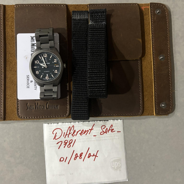 [WTS] SWC Bunker Titanium - Slate Blue | WatchCharts Marketplace