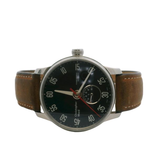 Christopher Ward C9 AM GT Limited Edition 43mm Steel Automatic Leather ...