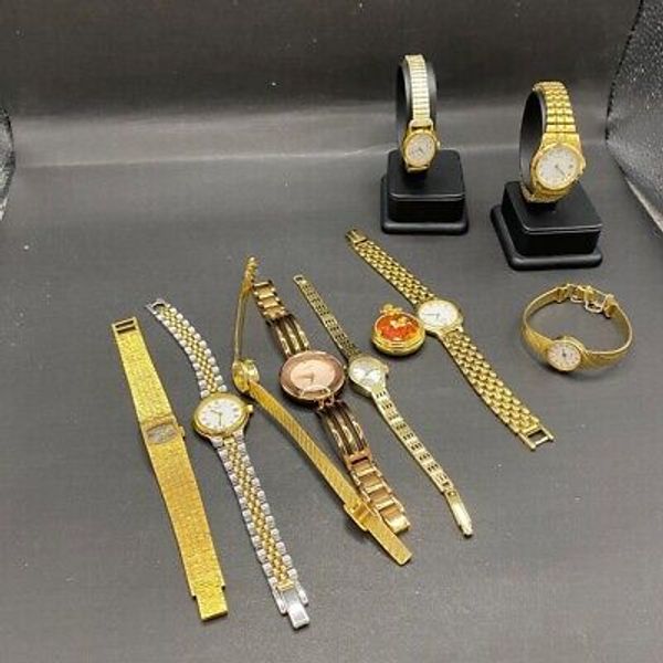10x Ladies Watches Seiko Accurist Both Quartz & Mechanical Wind RMF39 ...