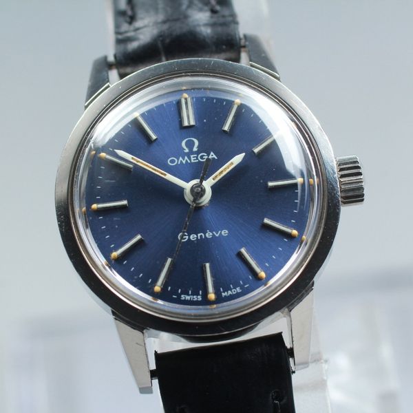 Vintage 1973 N MINT OMEGA Geneve Cal.635 Ref.535.025 Manual Winding ...