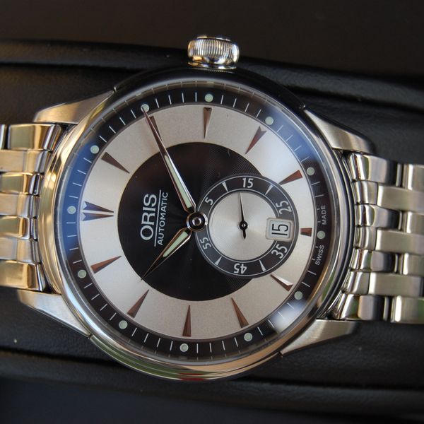 Oris Artelier Small Second Date 40 Stainless Steel 623 7582 4054 Price ...