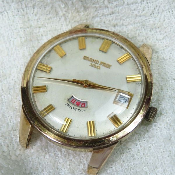 Vintage 1960's ORIENT GRAND PRIX 100 watch 100 jewels automatic ...