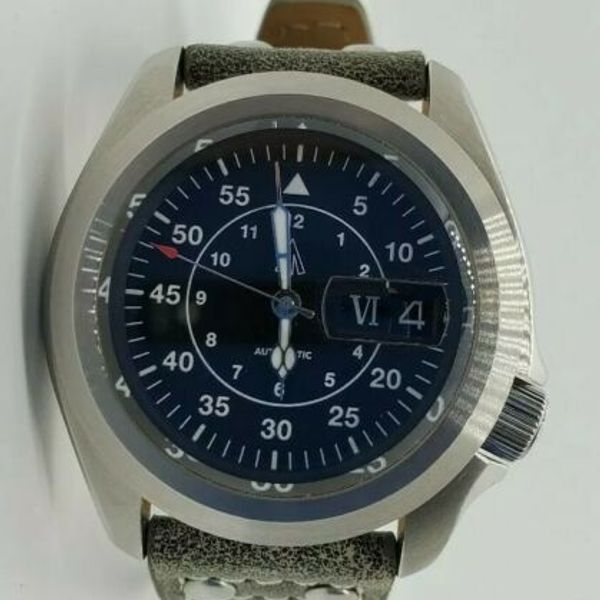 Seiko Skx pilot flieger automatic aviator military style sterile nh36 ...