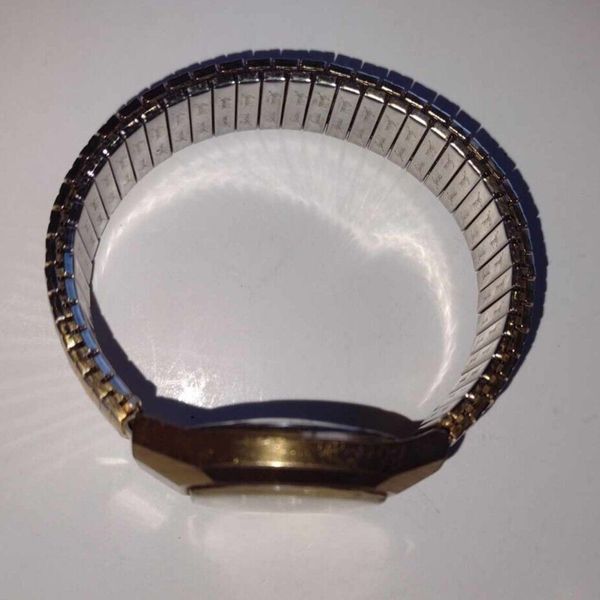 VTG N7 1977 Bulova Octagon Clipper Automatic Watch For Parts or Repair ...