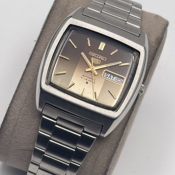 VINTAGE SEIKO 5 6319-5020 AUTOMATIC DAY/DATE JAPAN FOR MEN,S WRIST ...