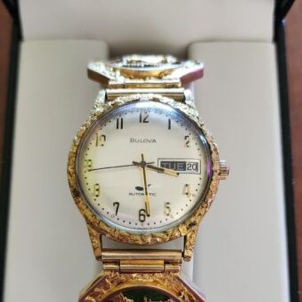 Alaska Gold Nugget, J. L. Houston, Bulova M9 Watch | WatchCharts ...