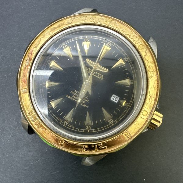 Invicta Signature Men Model 7037 - Men's Watch Automatic 47MM FOR PARTS ...