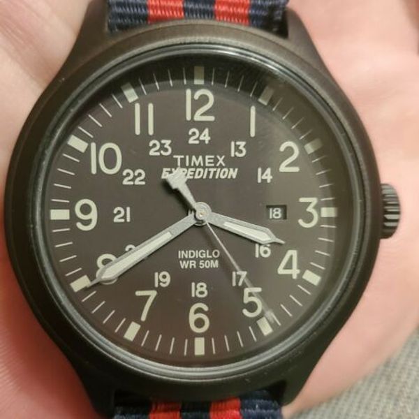 Large Timex indiglo Expedition 905 47 N | WatchCharts