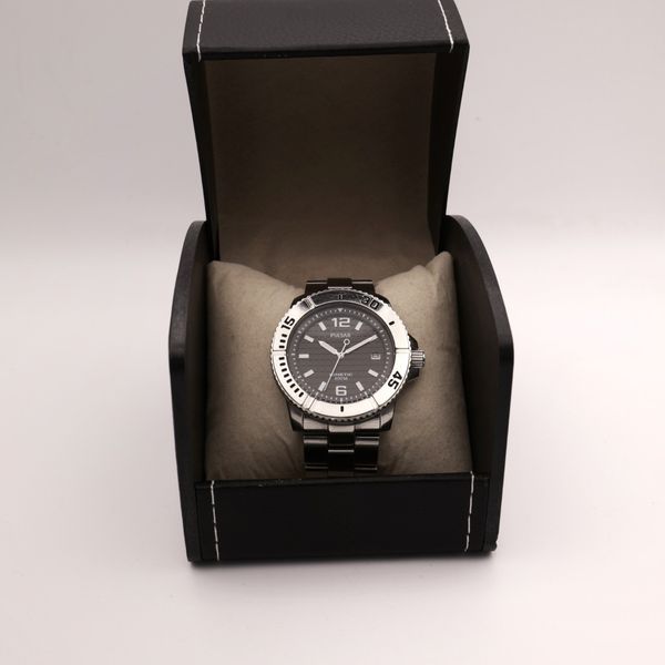 PULSAR BY SEIKO MEN'S KINETIC WATCH 41MM WAFFLE DIAL NEW CRYSTAL ...
