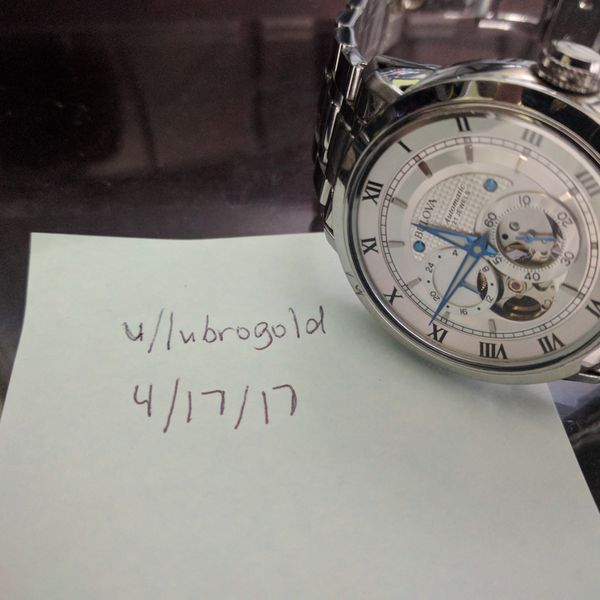 [WTS] Bulova Automatic 96A118 Watch | WatchCharts