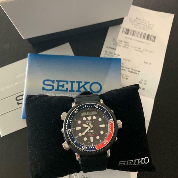 Brand New Seiko Prospex Men's Black Watch - SNJ027 +++ | WatchCharts