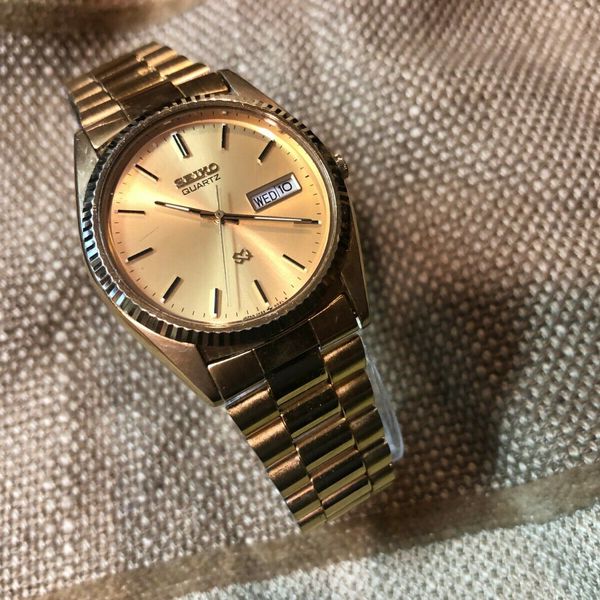 Seiko Men's Watch - 5H23-8029 - Quartz - Day & Date - Looks Good Runs ...