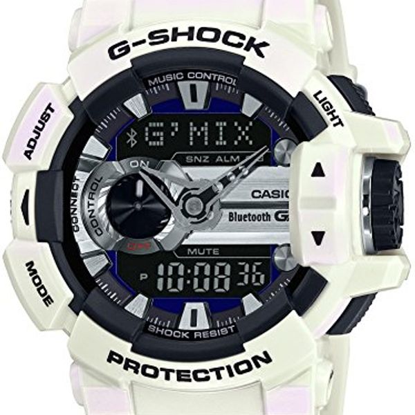 [Casio] Watch G-SHOCK Smartphone Link Model G'MIX GBA-400-7CJF White ...