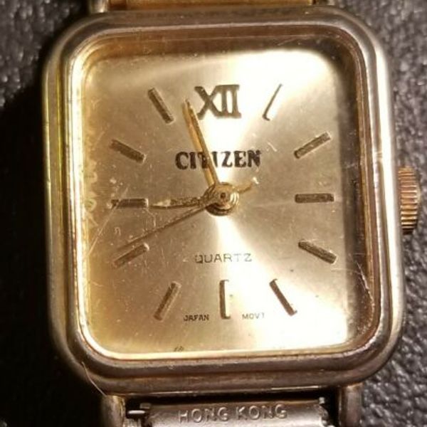 Vintage citizen watch ladies quartz watch. Runs great. New battery ...