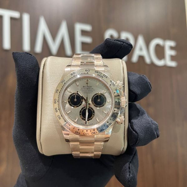 Rolex New Model Daytona Full Rose Gold 126505 Sundust Dial ...