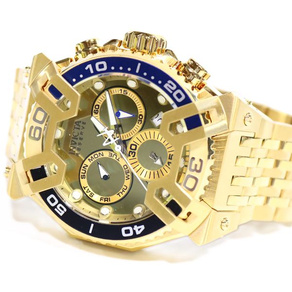 Invicta Coalition Forces X-Wing Chronograph Quartz Gold Dial Batman ...