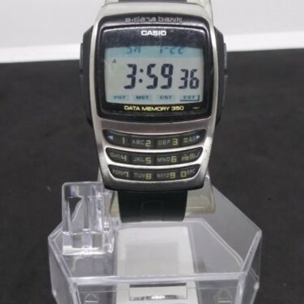 1995 CASIO EDB-610 Module 2550 E-Data Bank Memory 350 Calculator ...