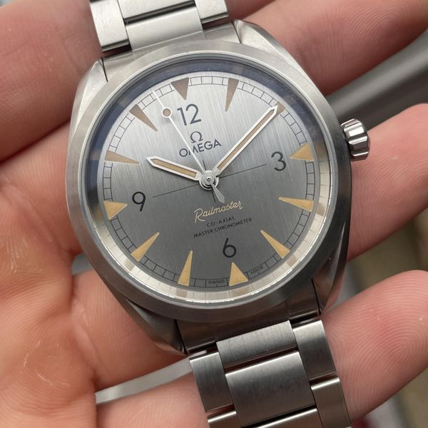 [WTS] Omega Railmaster Co-Axial Silver Dial - Full Kit | WatchCharts ...