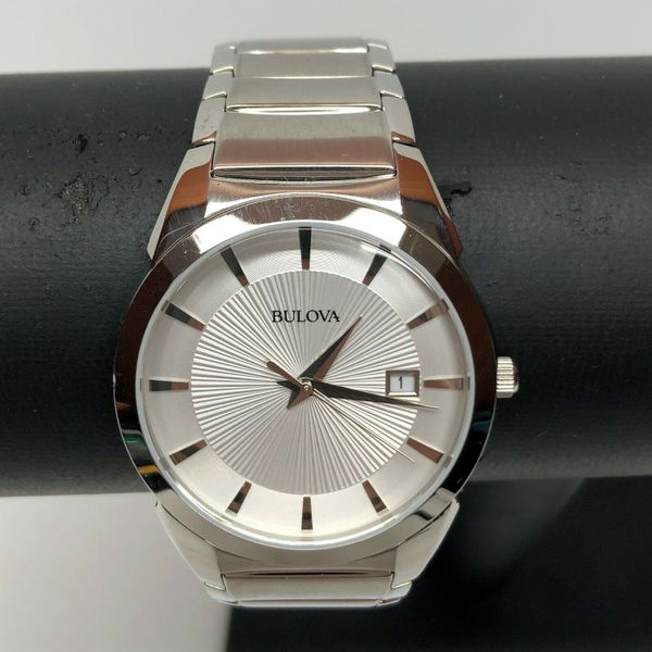 Bulova Silver Men's Watch Model C8601110 | WatchCharts Marketplace