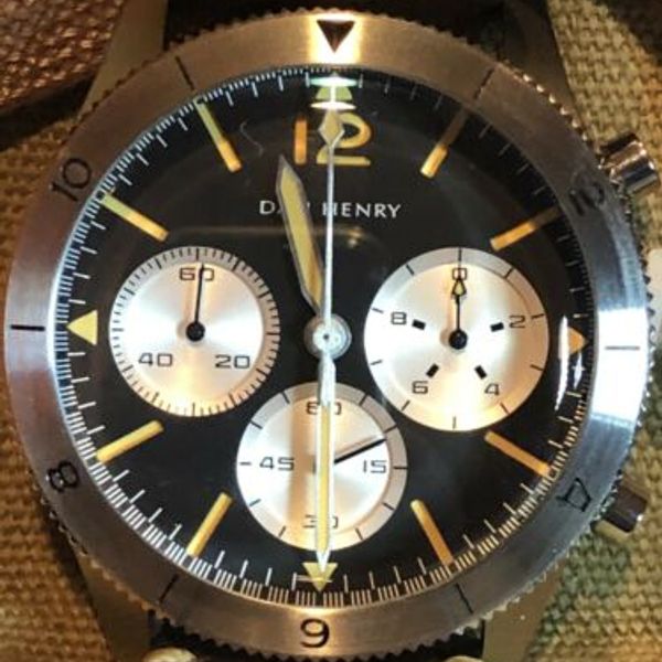 Dan Henry 1963 Pilot Chronograph "limited edition" | WatchCharts