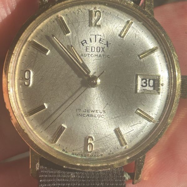 Ritex Edox Vintage Automatic Watch | WatchCharts Marketplace
