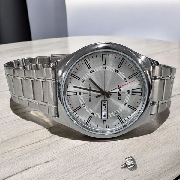 Casio MTP-V006D-7C Analog Stainless Steel Strap Watch [Faulty ...