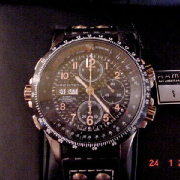 FS:Hamilton Men s Khaki X-Wind Chronograph Watch H77696793 ...