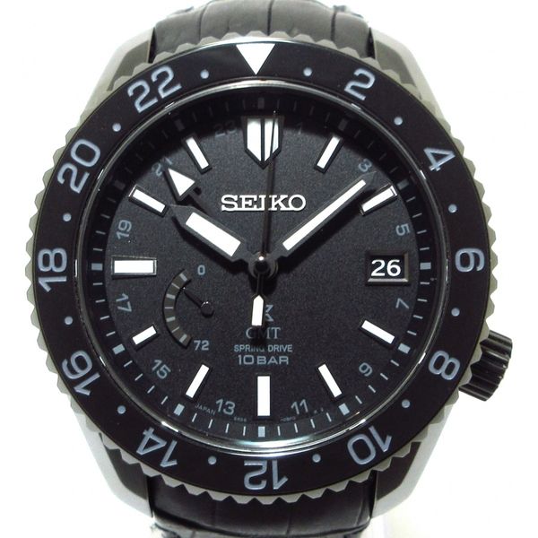 [New] [Used] SEIKO PROSPEX LX Line Watch Titanium x Ceramic x Croco ...