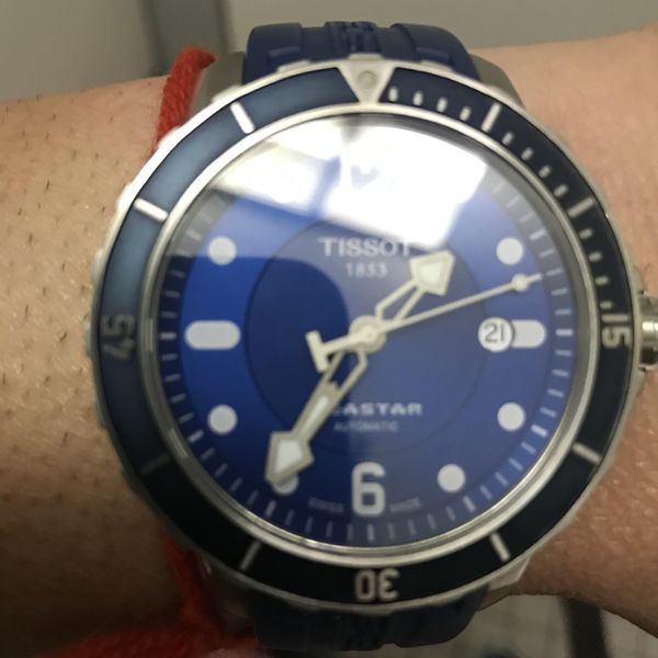 Tissot sea star 300m 42mm Automatic $350 shipped | WatchCharts Marketplace