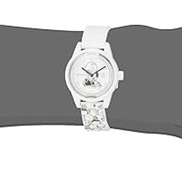 CITIZEN Q&Q Snoopy Charlie Brown Peanuts Watch RP01-806 White Solar ...