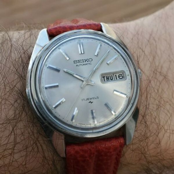 Vintage Seiko 7006-8007 *1974* Working Serviced New Strap Automatic ...