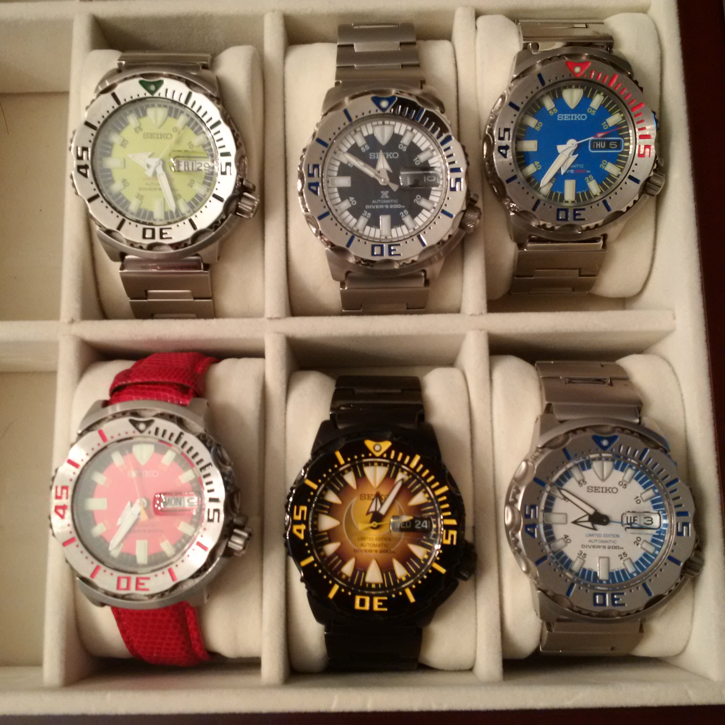 Seiko Limited Edition Monsters | WatchCharts Marketplace