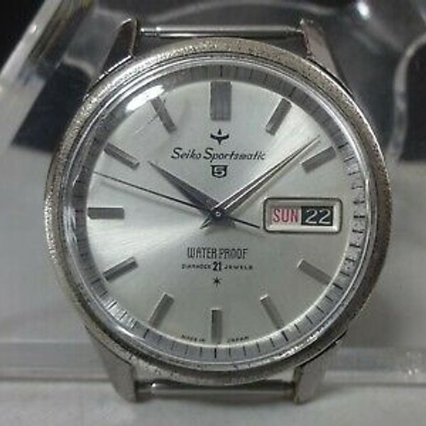 Vintage 1964 SEIKO Automatic watch [Seiko Sportsmatic 5] 21J Cal.410 | WatchCharts