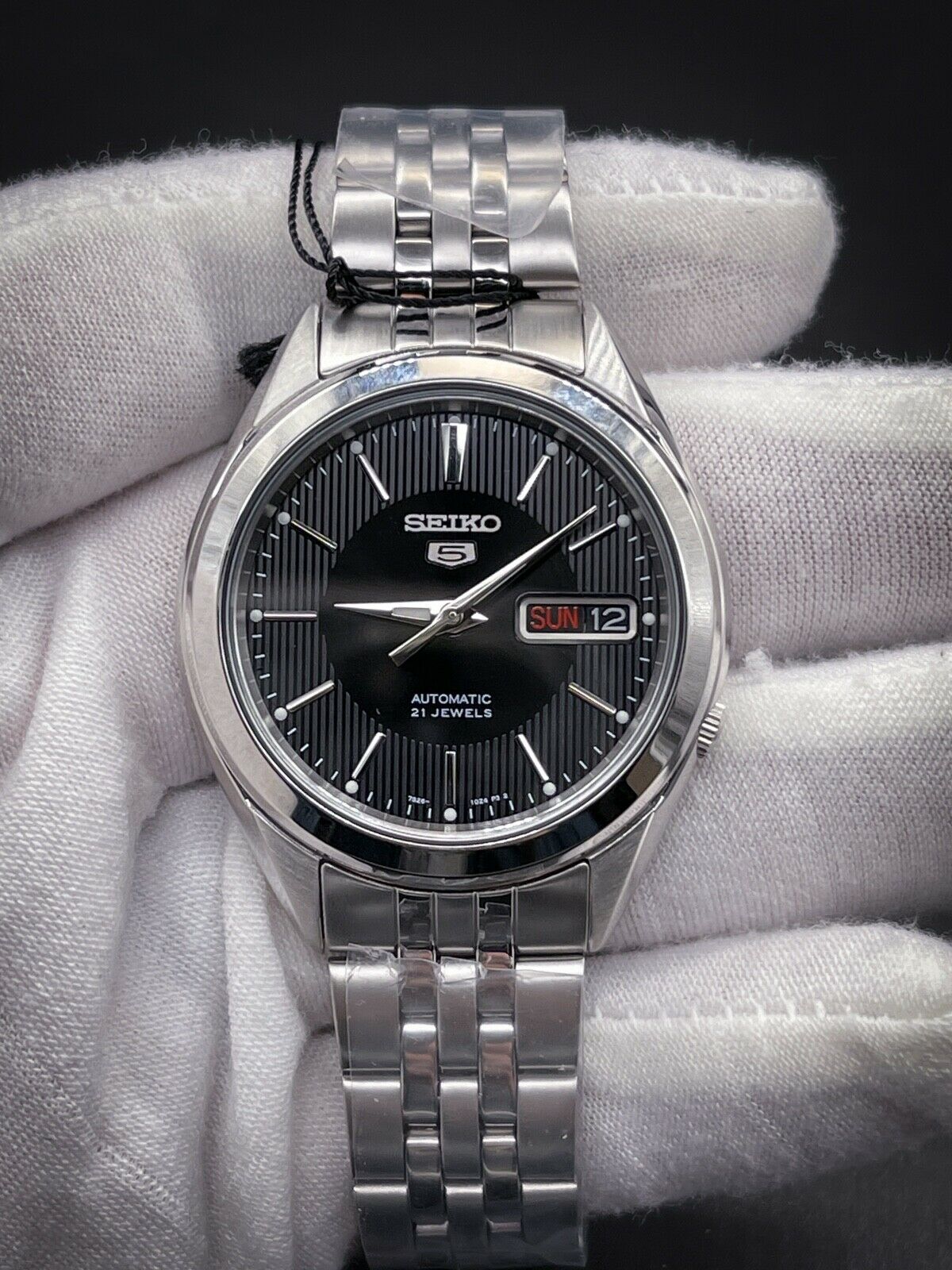 NEW Seiko 5 Sports Automatic Black Men's Watch - SNKL23 (514 ...