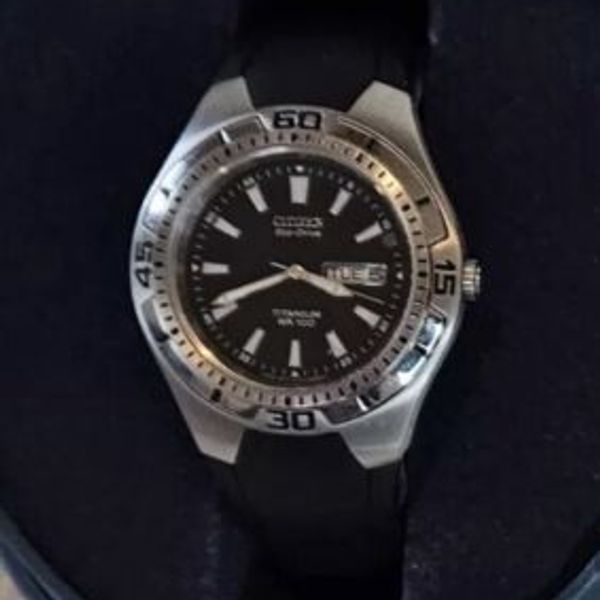 Citizen Menâ s 40mm Golf Titanium Eco-Drive Watch E101-K004438 ...