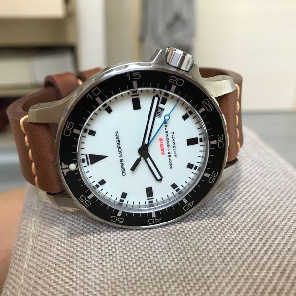 Obris Morgan Aegis full lume dial | WatchCharts Marketplace
