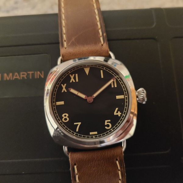 San Martin 40mm Automatic Diver Watch California Dial Radiomir Homage ...