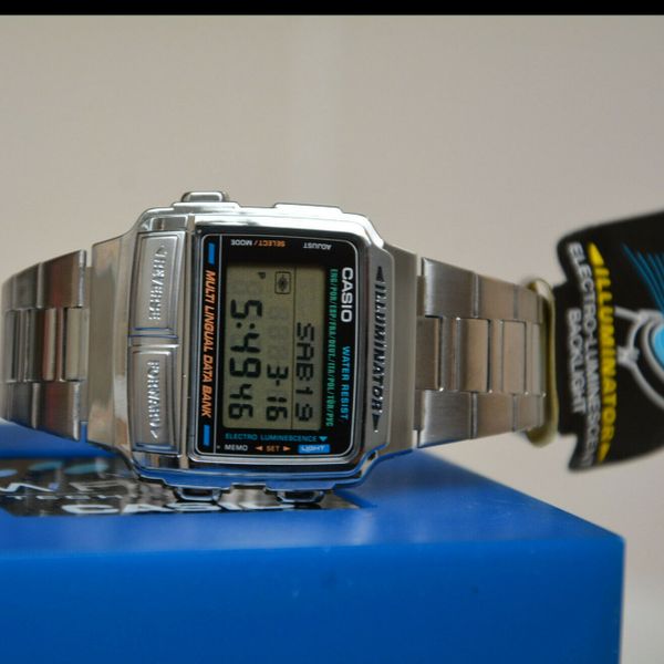 Casio DATA BANK DB-590 digital Watch module 1252 | WatchCharts Marketplace