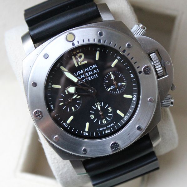 FS: Panerai PAM00202 Slytech PAM202 1000m Slyvester Stallone w/Box and ...